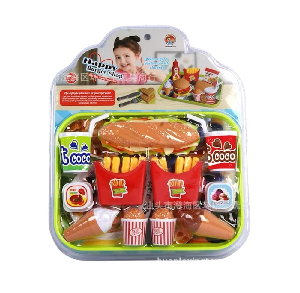 Kit Sandwich Con Bandeja YanLiSheng Toys - Distribuidora Por Mayor