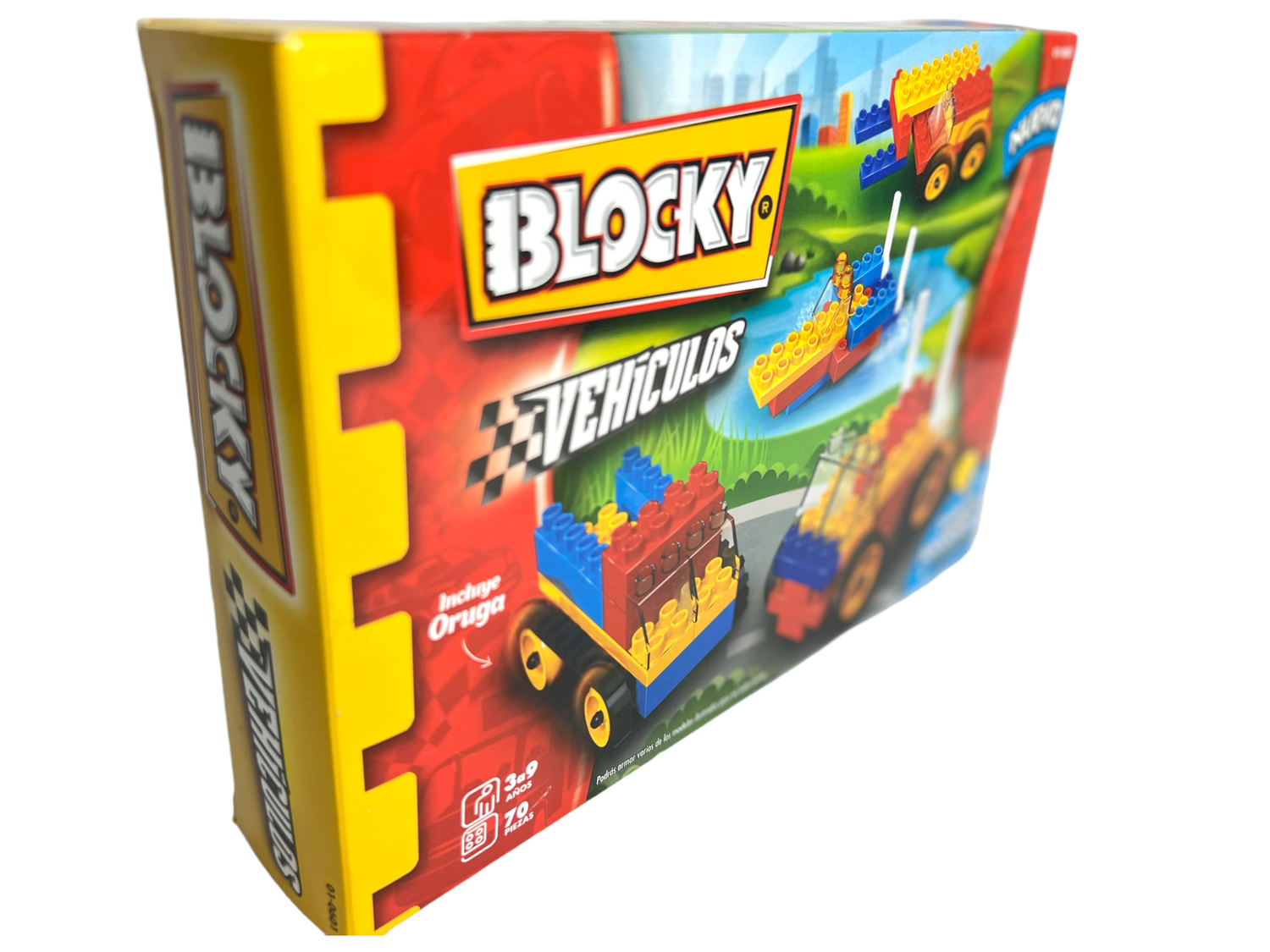 BLOCKY VEHICULOS 70 PIEZAS - WINIE MAYORISTA