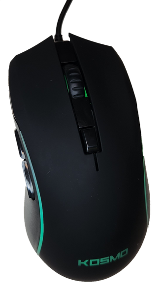 MOUSE GAMER KOSMO M1 LUZ RB *6 BOTONES* - FOB MAYORISTA