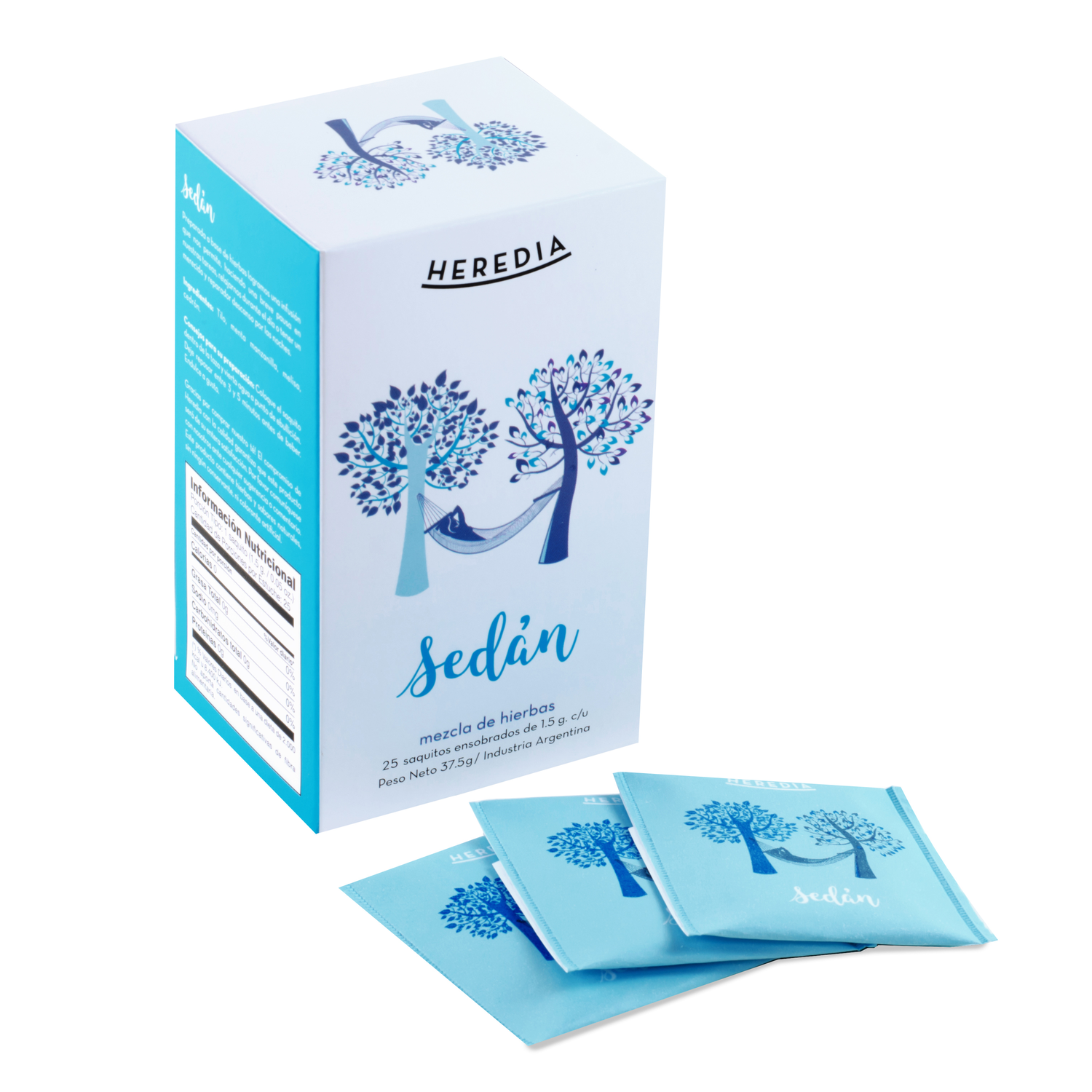 SEDAN HEREDIA x 25 saquitos - HEREDIA INFUSIONES