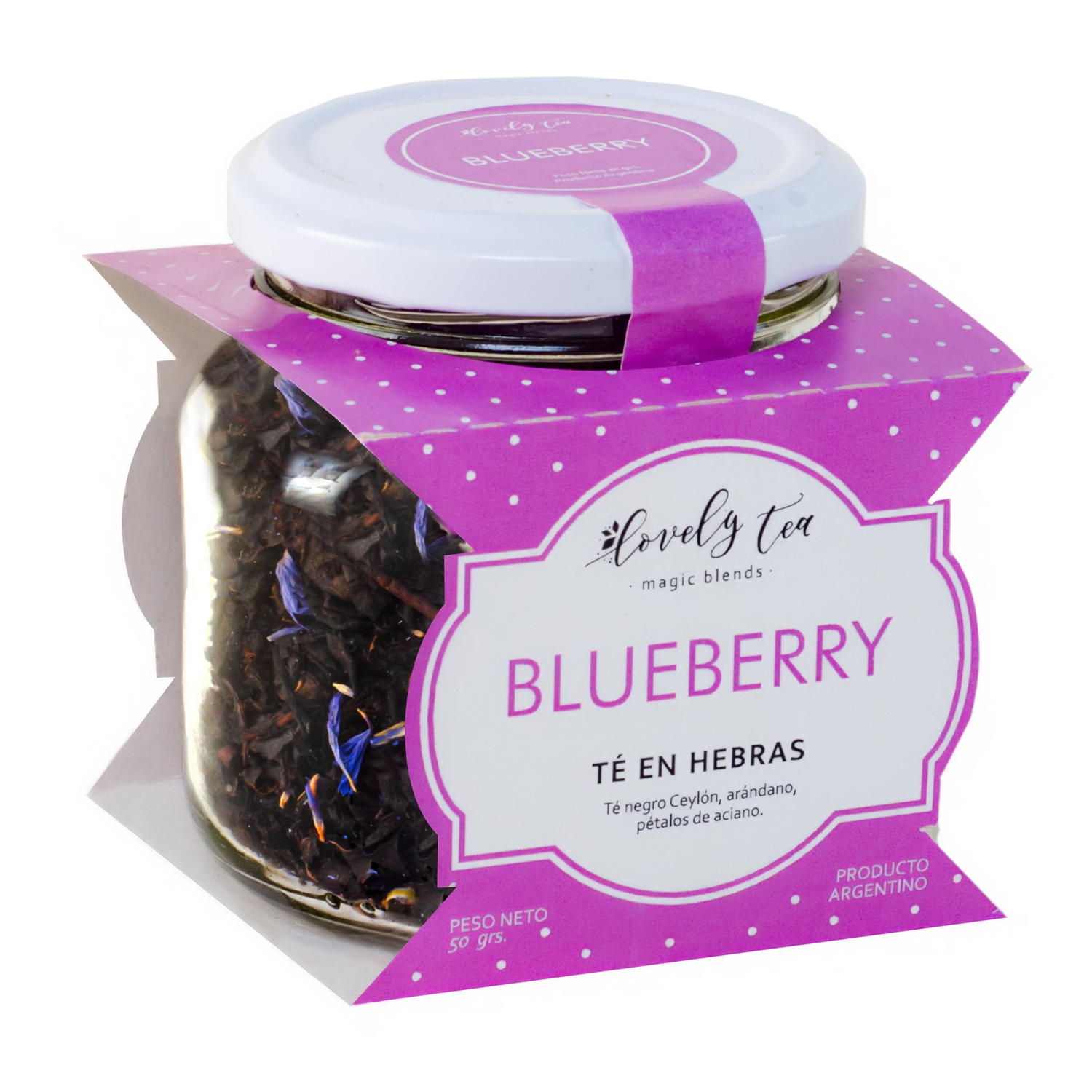 BLUEBERRY FRASCO LOVELY TEA - HEREDIA INFUSIONES