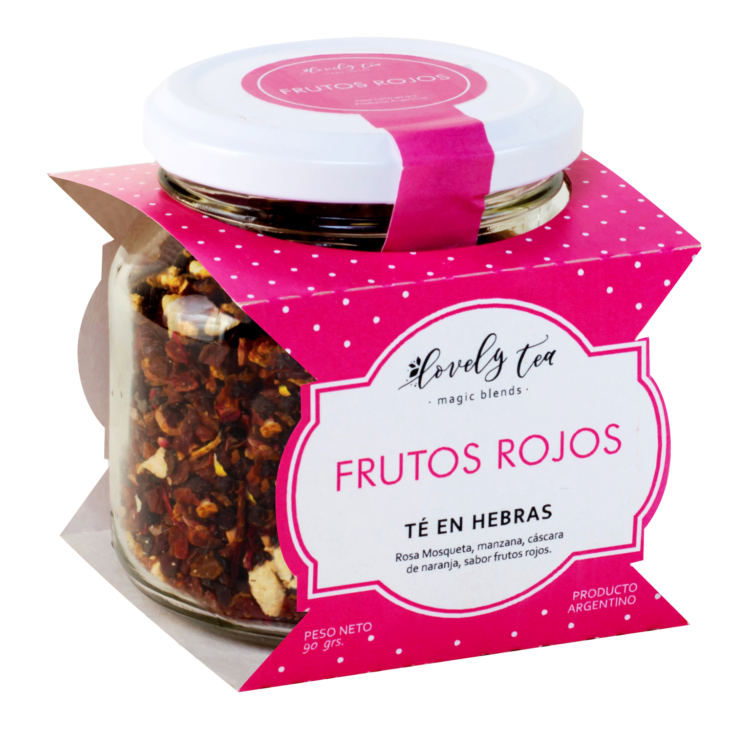 FRUTOS ROJOS FRASCO LOVELY TEA - HEREDIA INFUSIONES