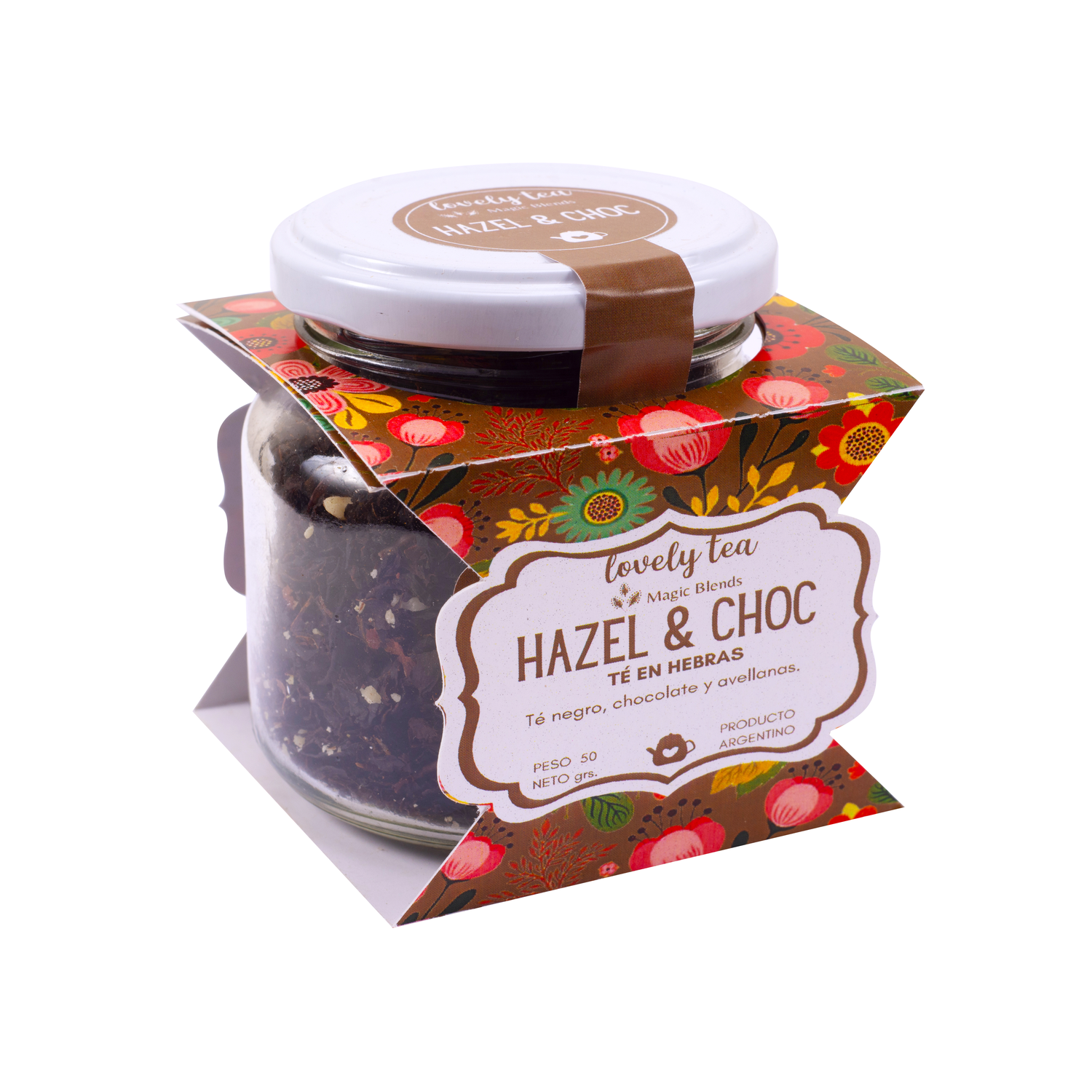HAZEL & CHOC FRASCO LOVELY TEA - HEREDIA INFUSIONES