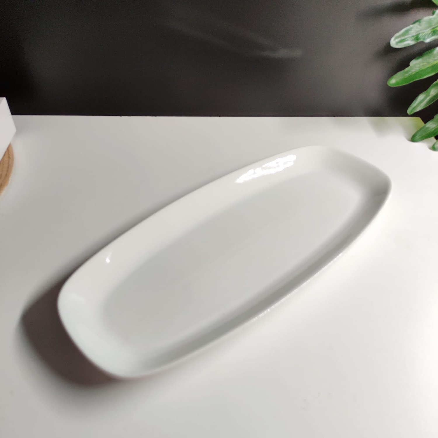 Bandeja Rectangular Blanca - UNTOP