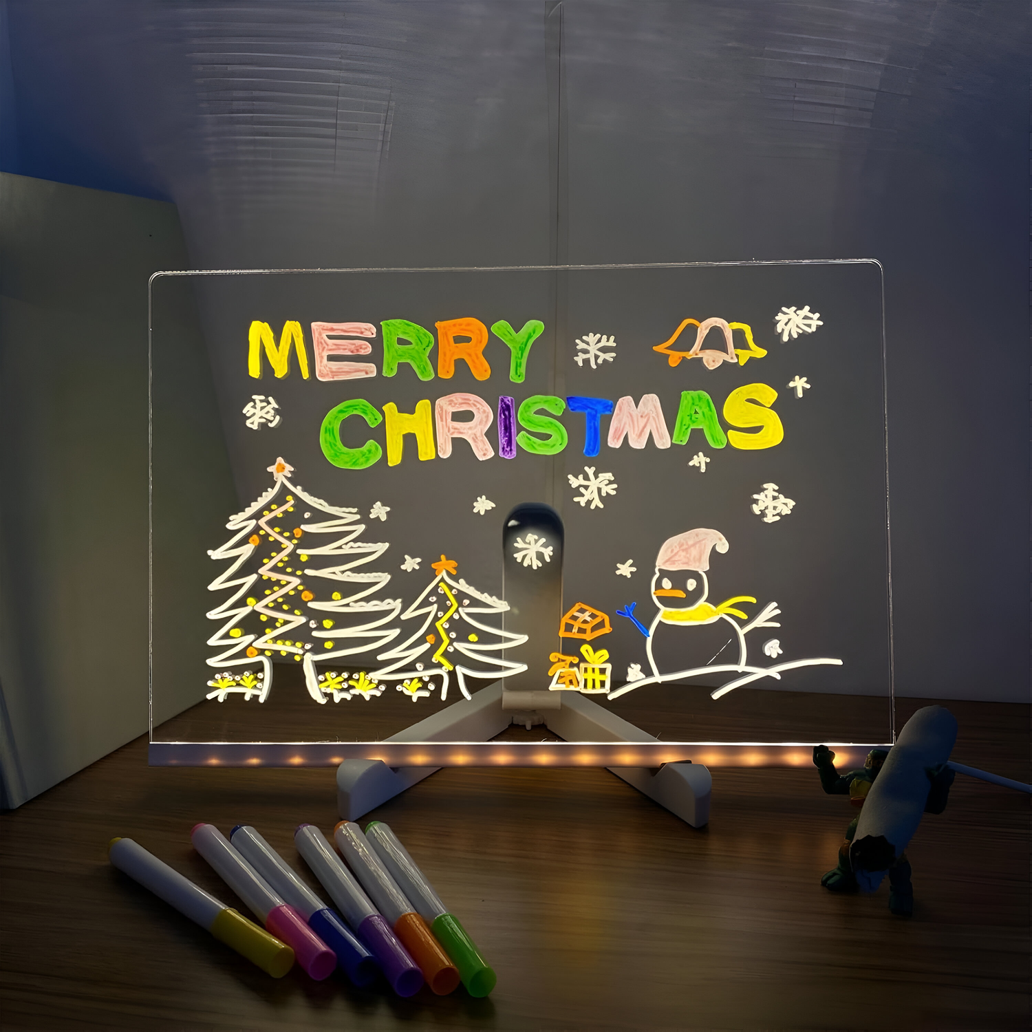 Pizarra Acrilica LED con Soporte - UNTOP