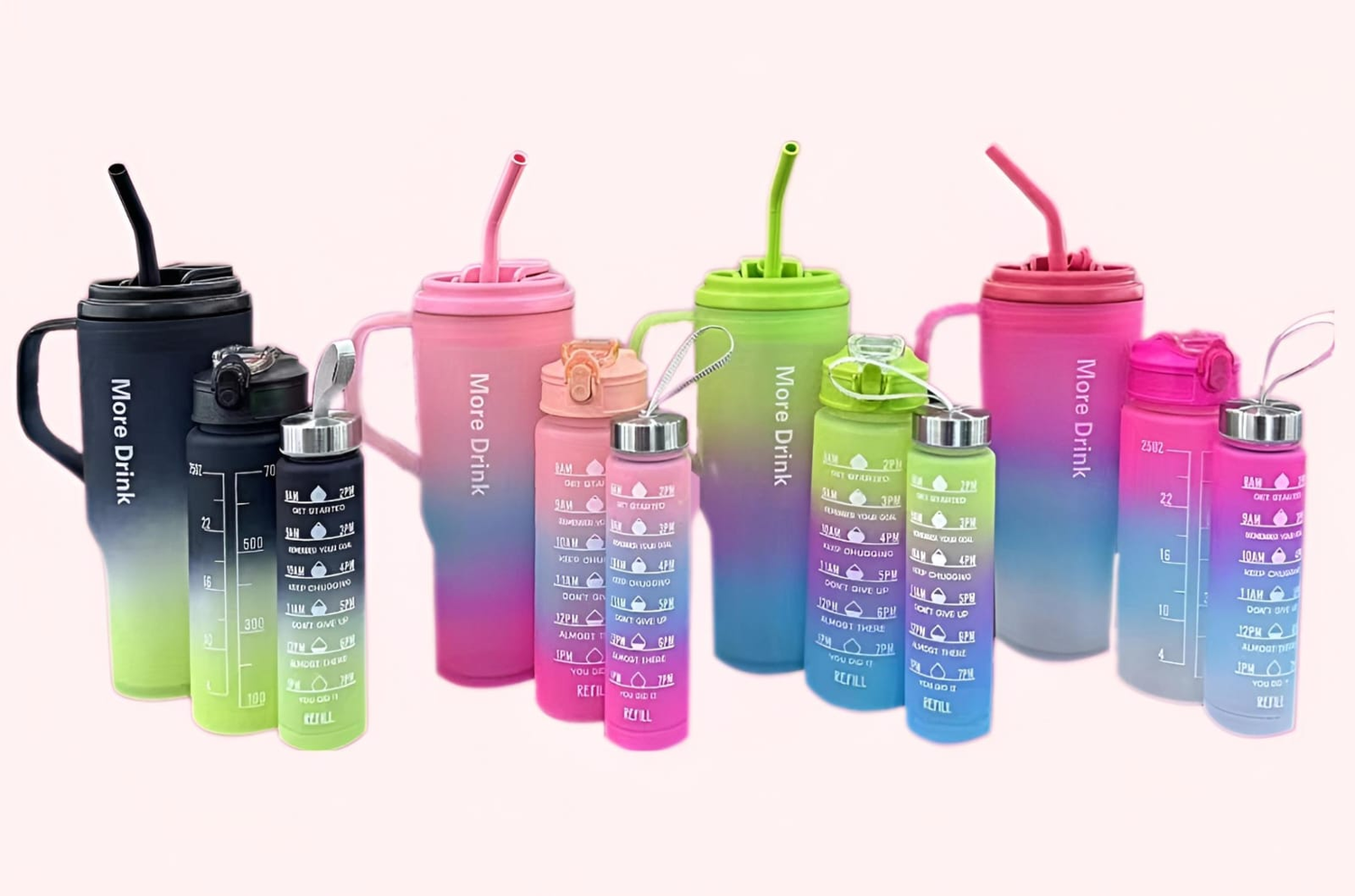 Set x 3U. Botella Deportiva - UNTOP