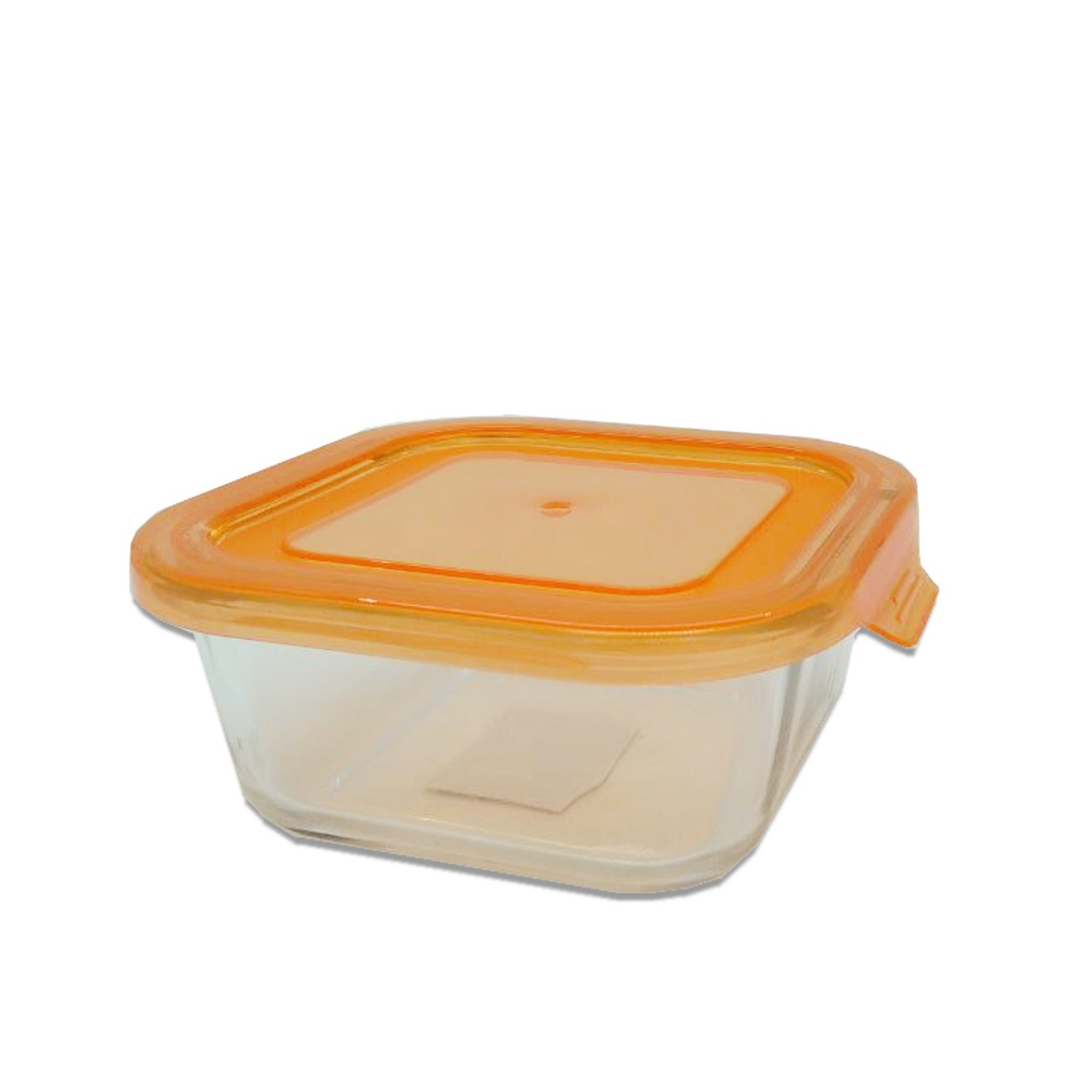 Tupper Cuadrado de Vidrio con Tapa Mediano "Crystal Rock" - UNTOP