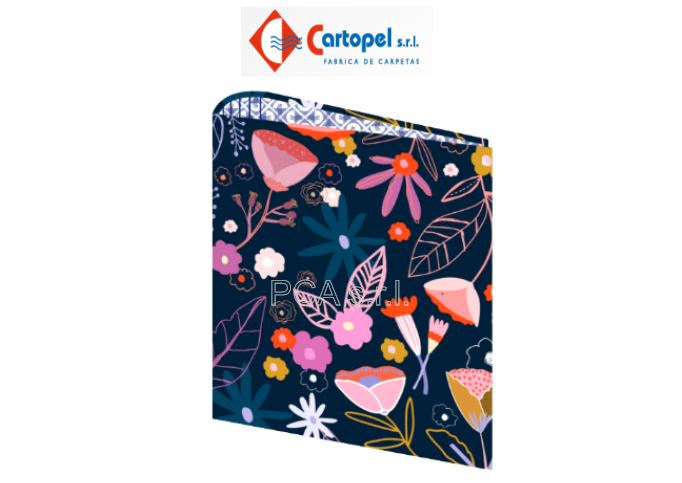 CARPETA CARTONE A4 2X40 CARTOPEL - PCA DISTRIBUIDORA