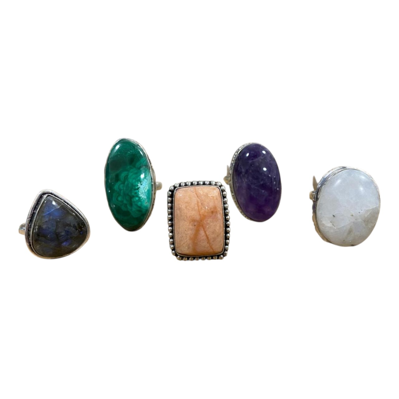 ANILLO ALPACA CON PIEDRA - METRATON SAS