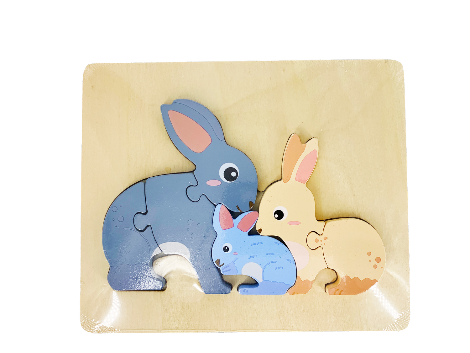 MT08953 ROMPECABEZA FAMILIA DE ANIMALES KIKIKEN