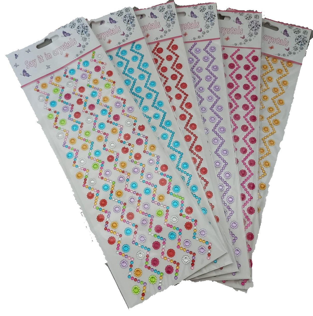 STICKERS STRASS S47 guardas - ASB PRODUCTOS