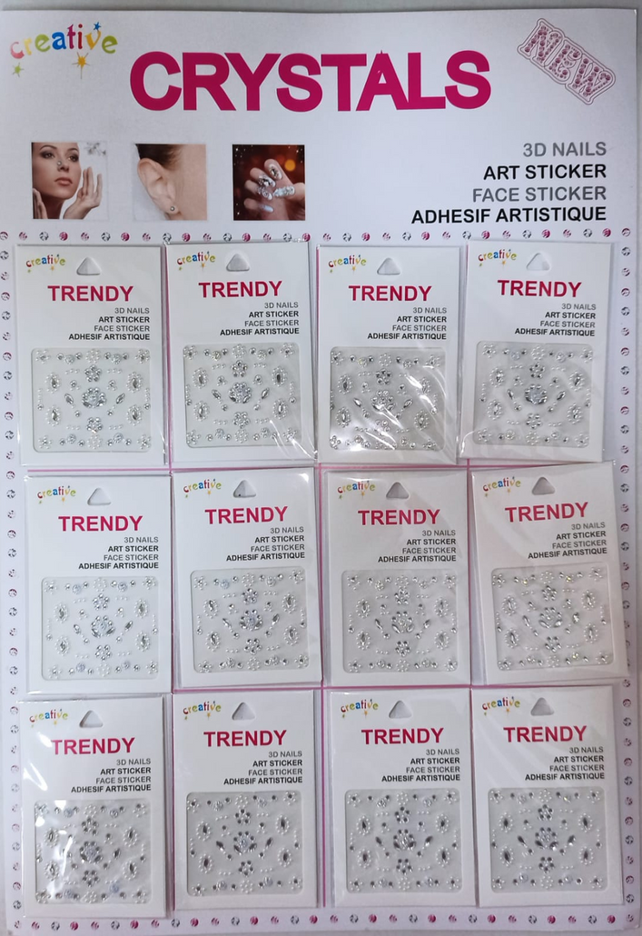 STICKERS STRASS 23281 - ASB PRODUCTOS