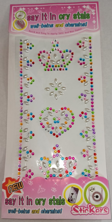 STICKERS STRASS 23199 - ASB PRODUCTOS