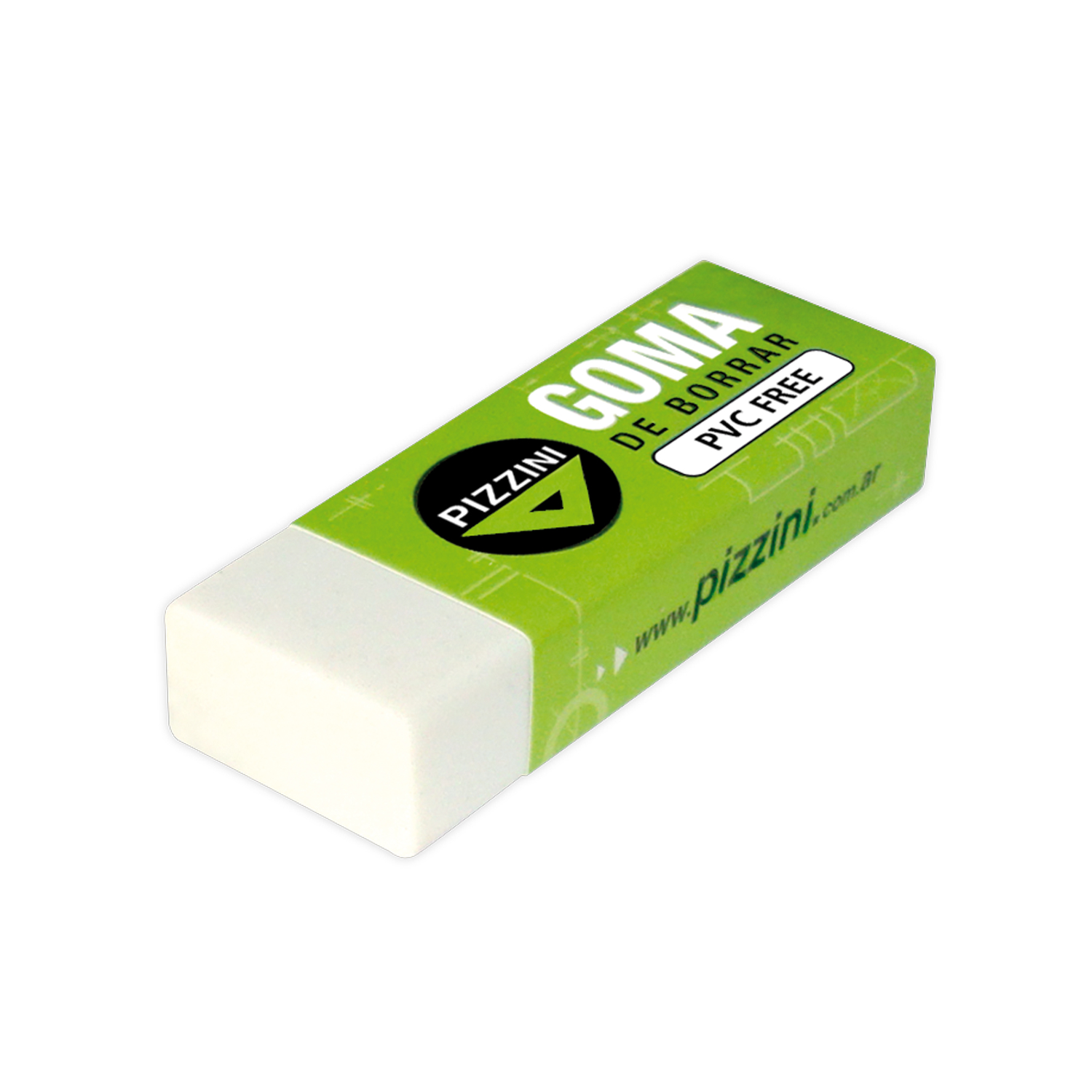 GOMA PIZZINI TECNICA 65X23X12MM.BLANCA-GT65- - LIBRERIA DE BOLSILLO