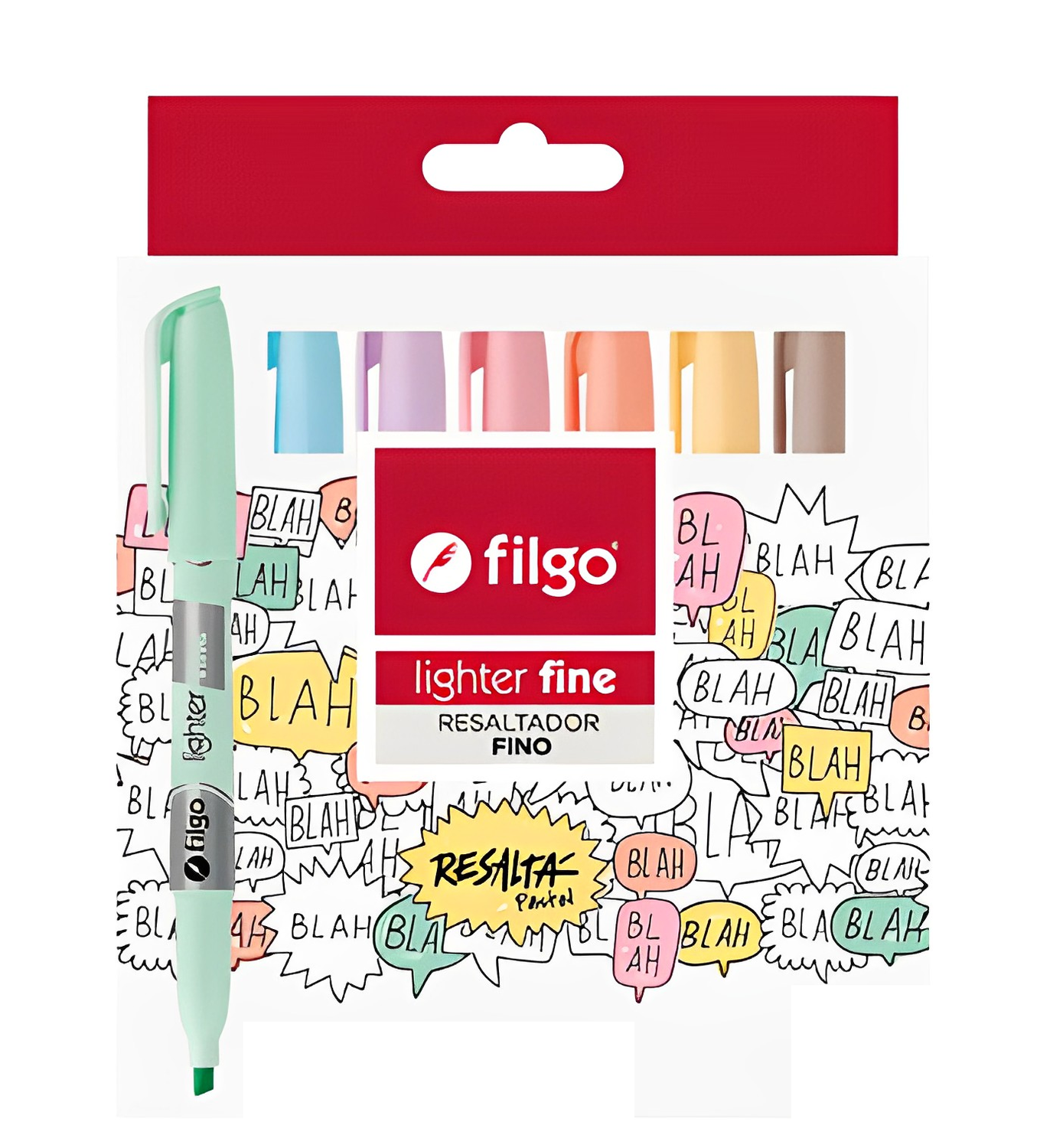 RESALTADOR FILGO LIGHTER FINE PASTEL X 10U-E10-PAS - COMERCIAL SUMA
