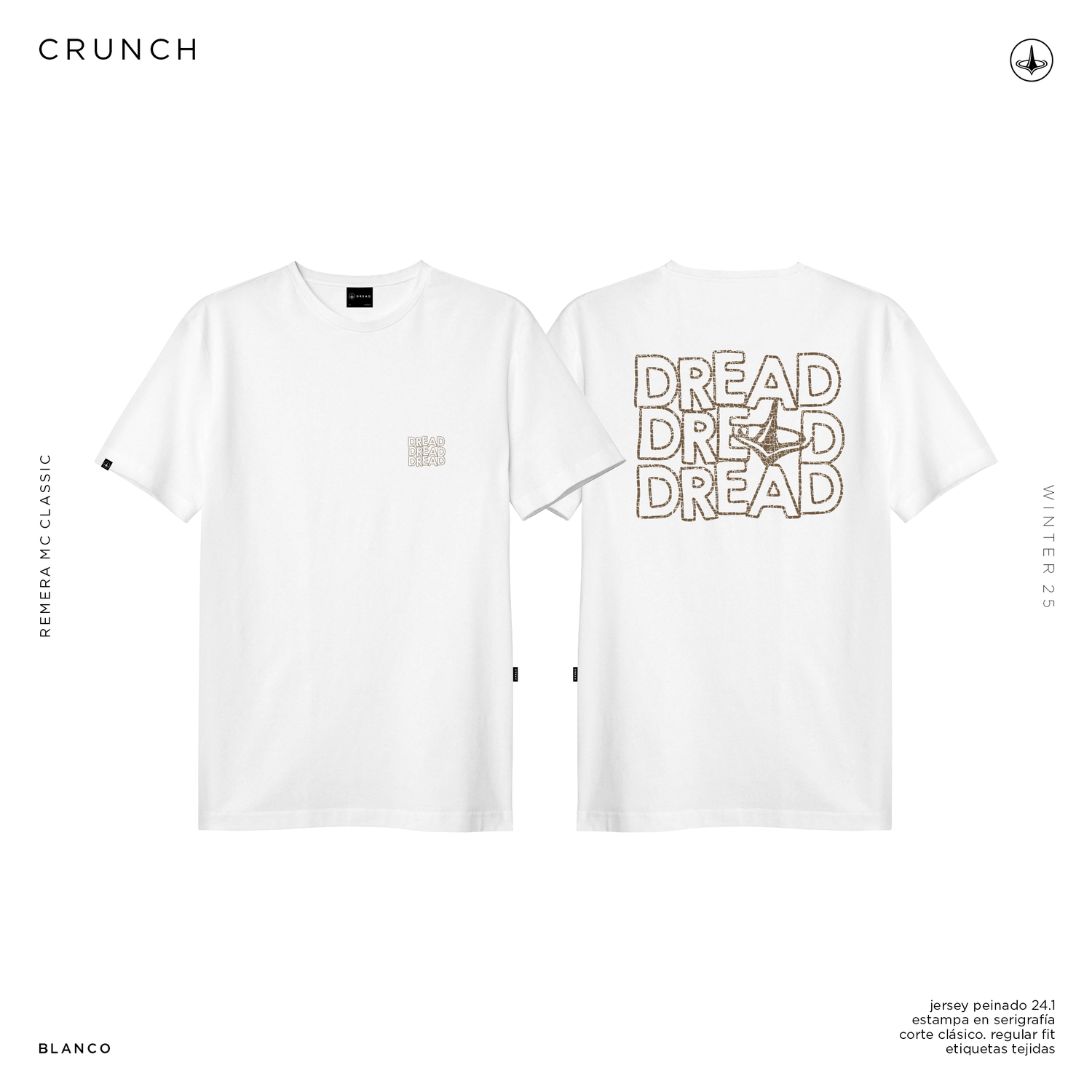 Crunch | Blanco - DREAD MAYORISTA