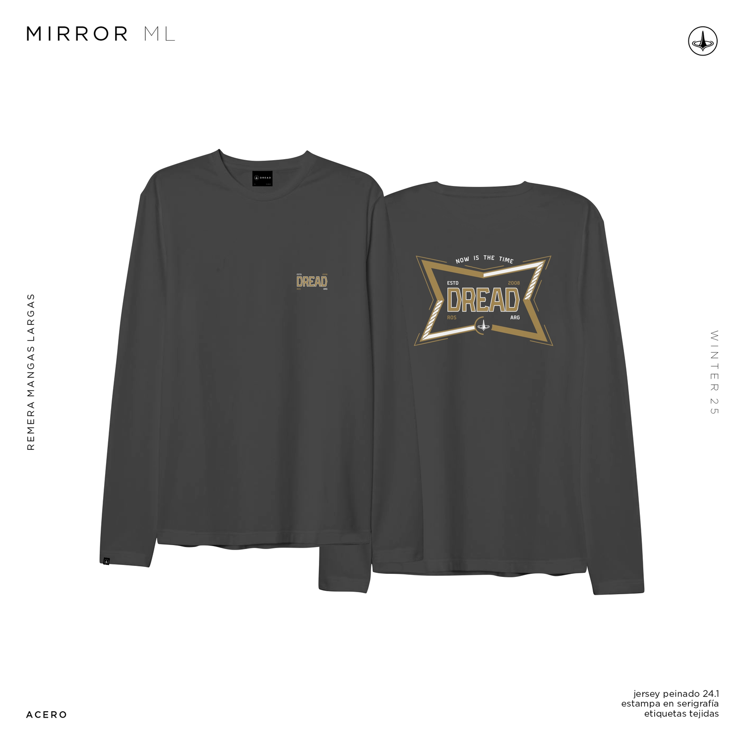 Mirror | Acero - DREAD MAYORISTA