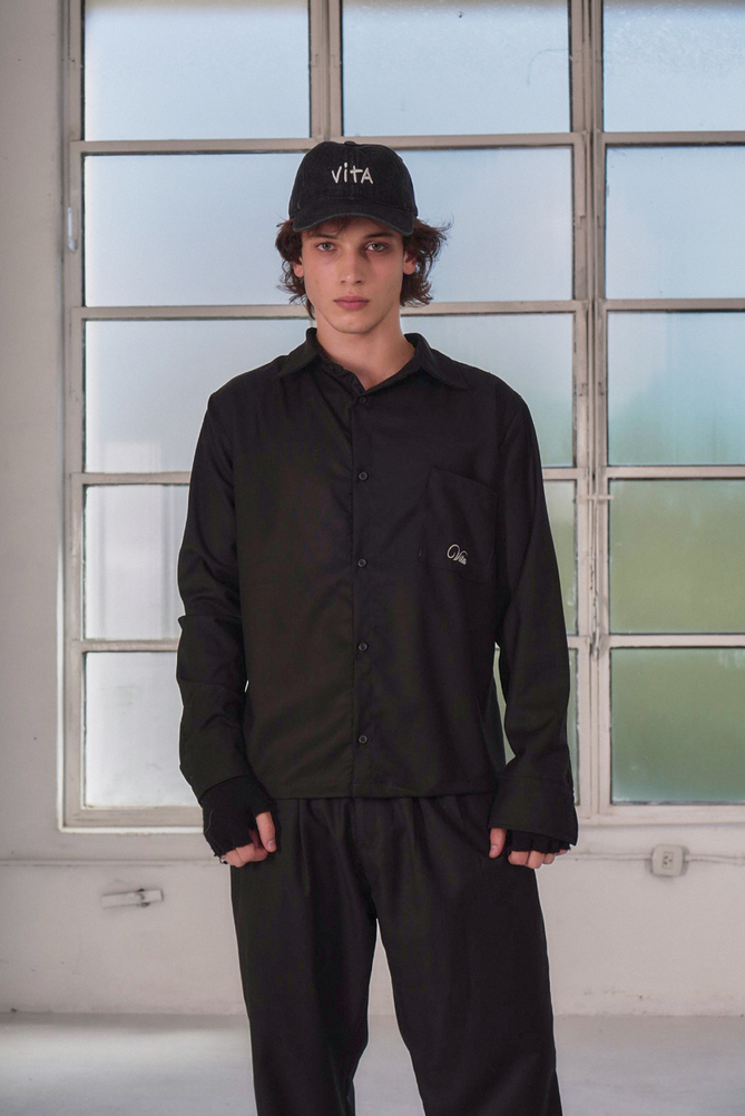 Gorra Infancia Negro - VITA MAYORISTAS