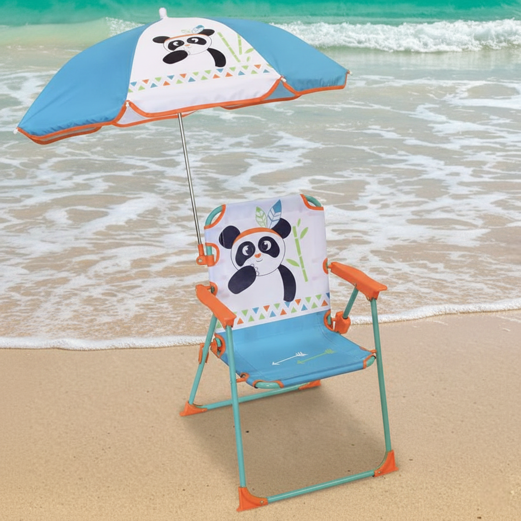 SILLA REPOSERA INFANTIL CON SOMBRILLA - FISBON DISTRIBUIDORA