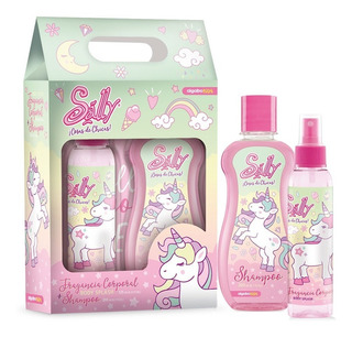 Fragancia Corporal + Shampoo Sally - Algabo Kids - PLUS MAYORISTA