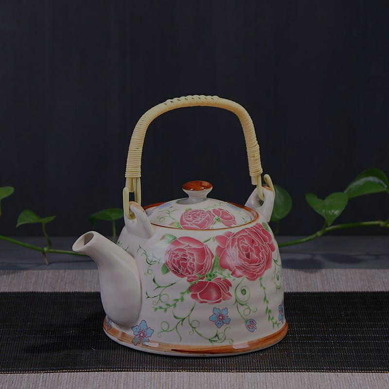 Tetera De Porcelana 700ml - PLUS MAYORISTA