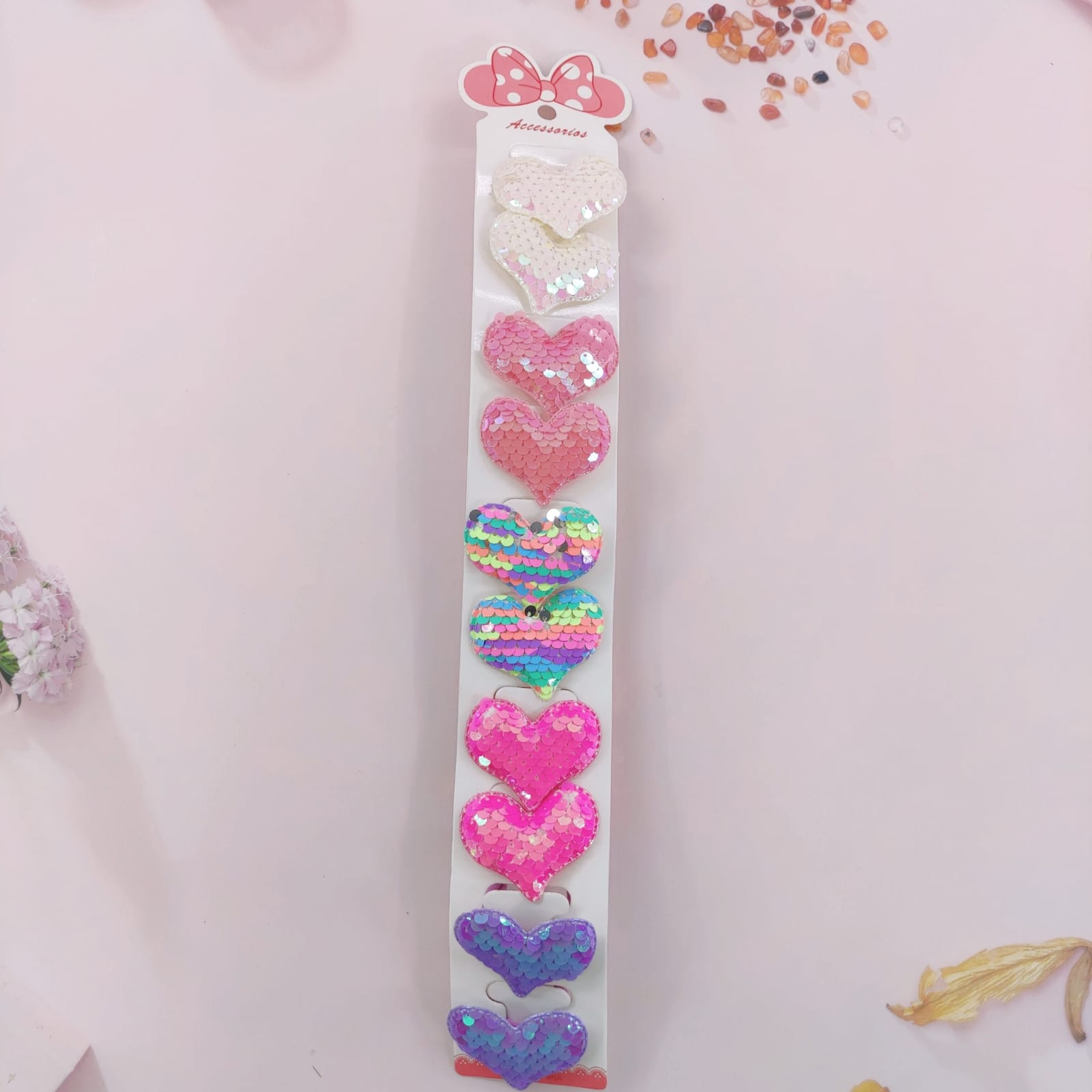 Blíster De Colitas "Corazón" - PLUS MAYORISTA