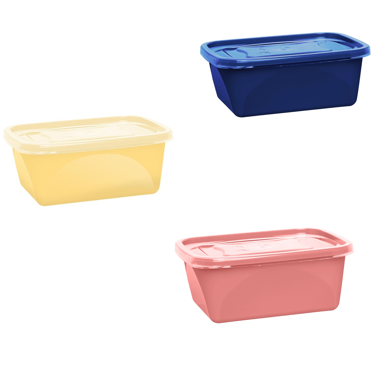 Tupper Rectangular Mini "Jaguar" 420ml - PLUS MAYORISTA