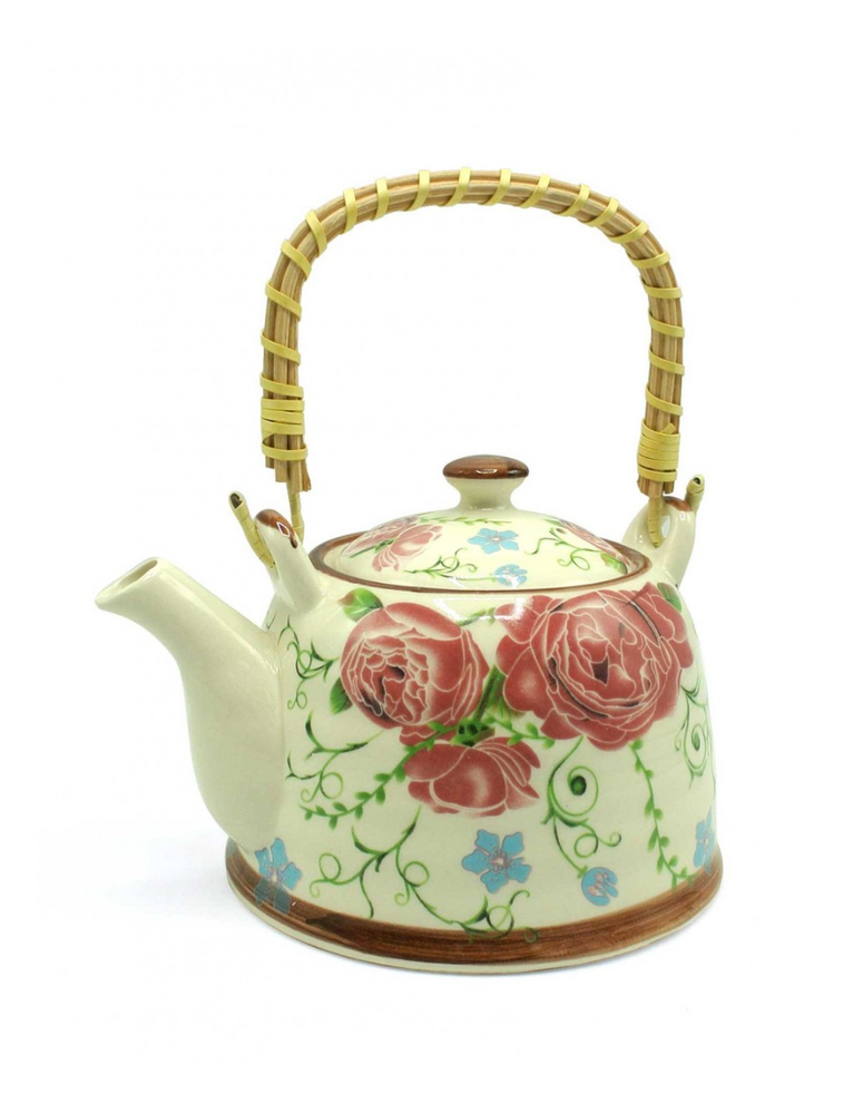 TETERA /PAVA PORCELANA CON INFUSOR - Distribuidora Por Mayor