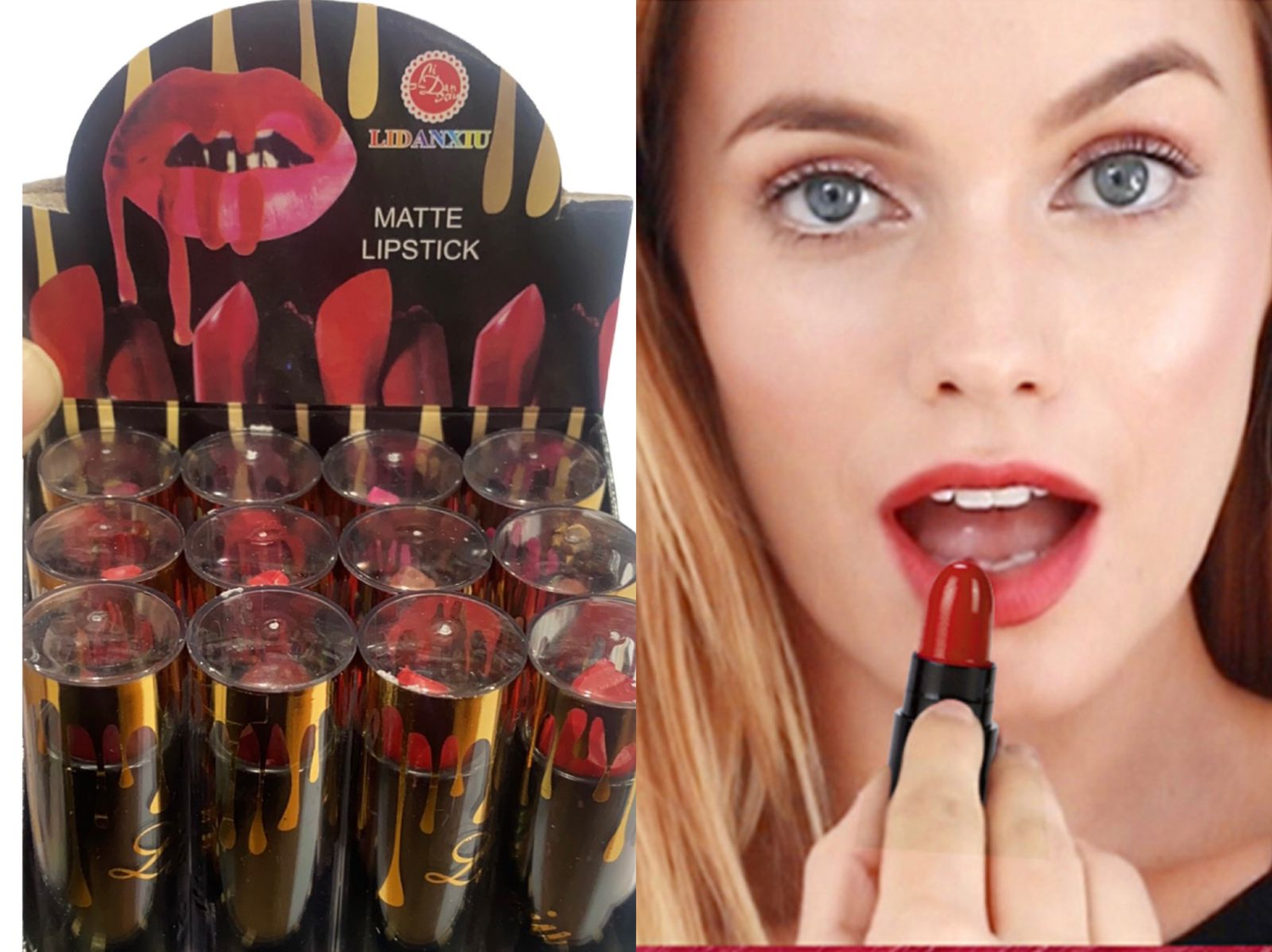 LABIAL MATTE X12 - Distribuidora Por Mayor