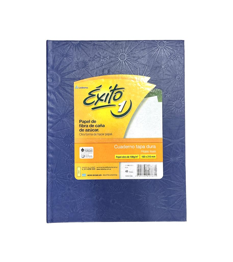 Cuaderno Exito N1 Azul Universal Hojas Lisas 48 Hojas - Distribuidora ...