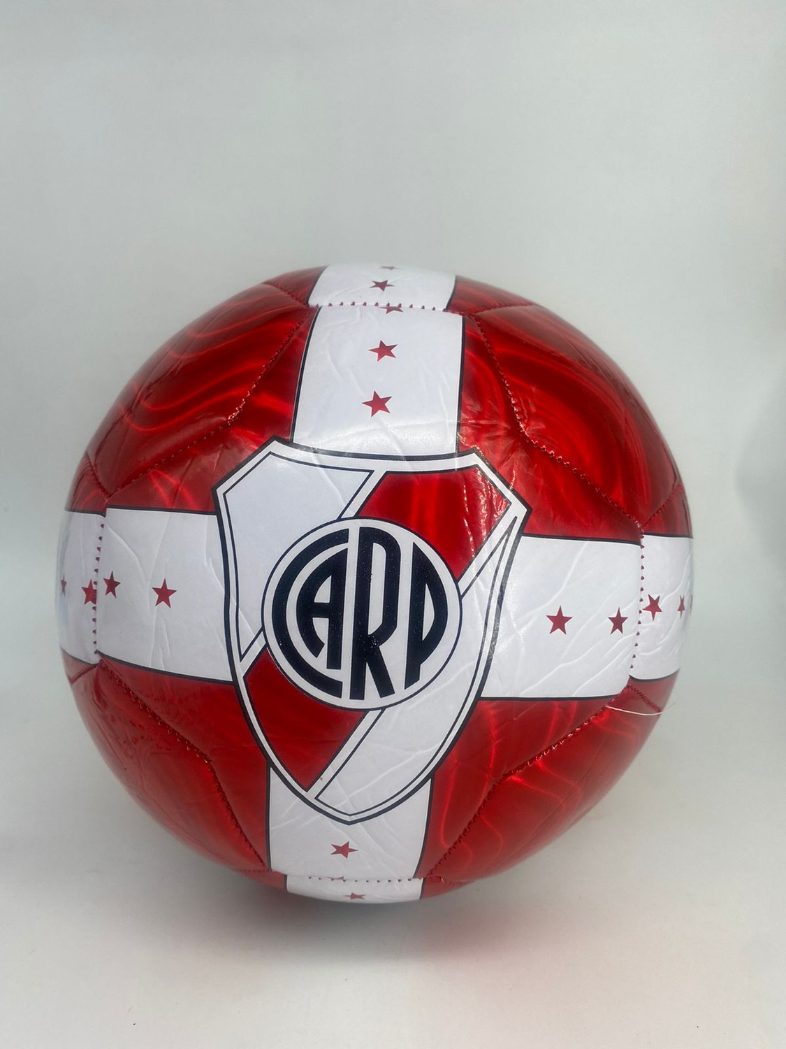 Pelota De Futbol Nº 5 ROJO/BLANCO - Distribuidora Por Mayor