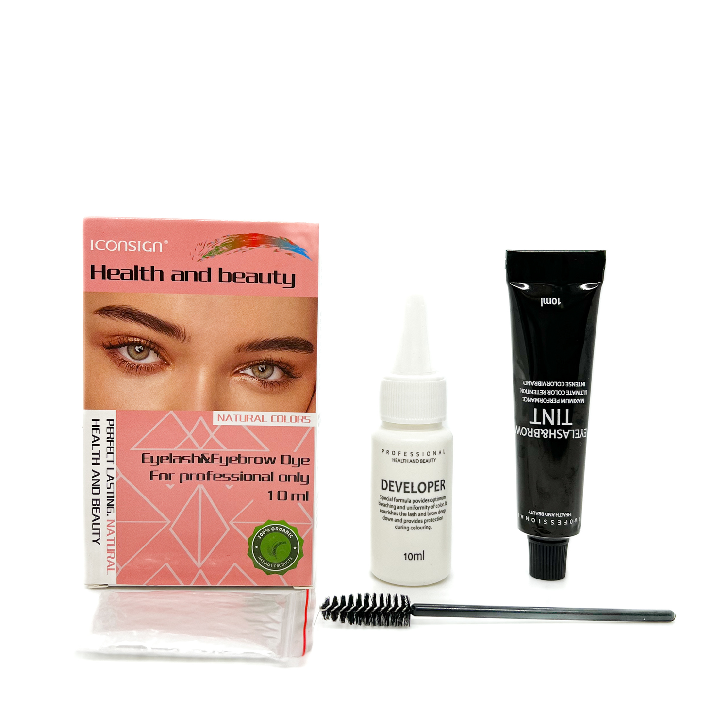 KIT TINTE DE PESTANA Y CEJA ICONSIGN - Distribuidora Por Mayor