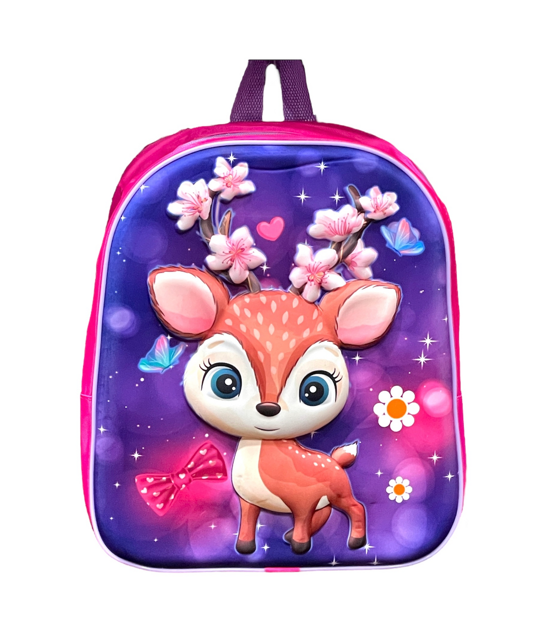 Mochila Escolar Venado Sakura Infantil 12" - Distribuidora Por Mayor