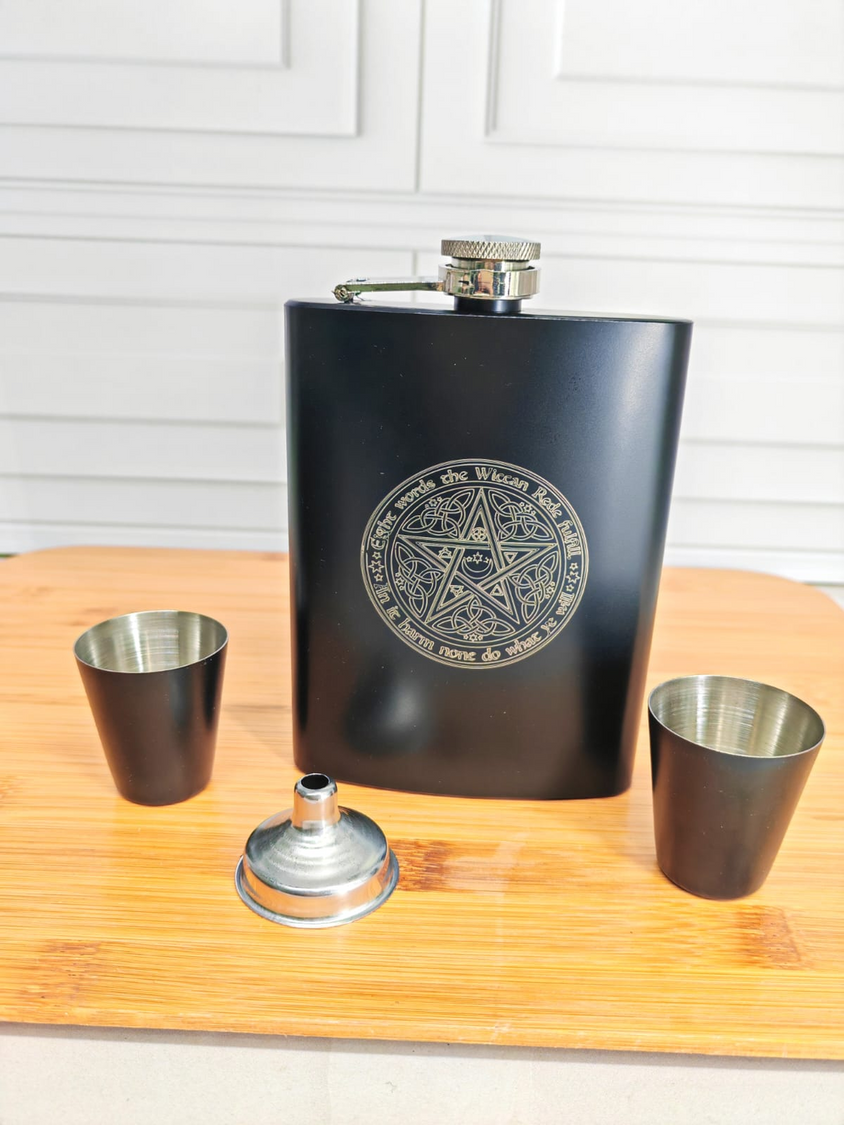 Set petaca +2vasos - Distribuidora Por Mayor