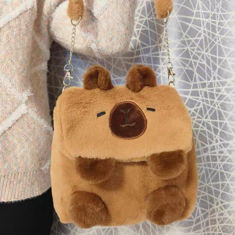 Mochila Cartera de capybara - Distribuidora Por Mayor