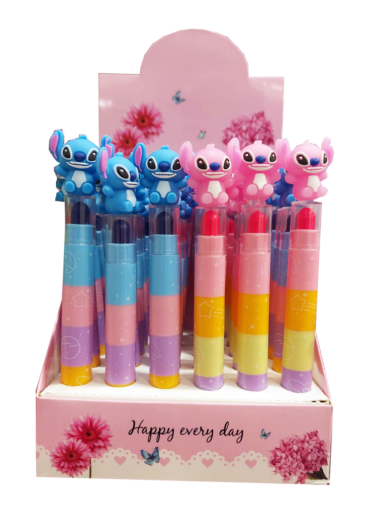 Resaltador EM Crayon x5 colores - ESTELA MONTENEGRO LIBRERÍAS MAYORISTAS