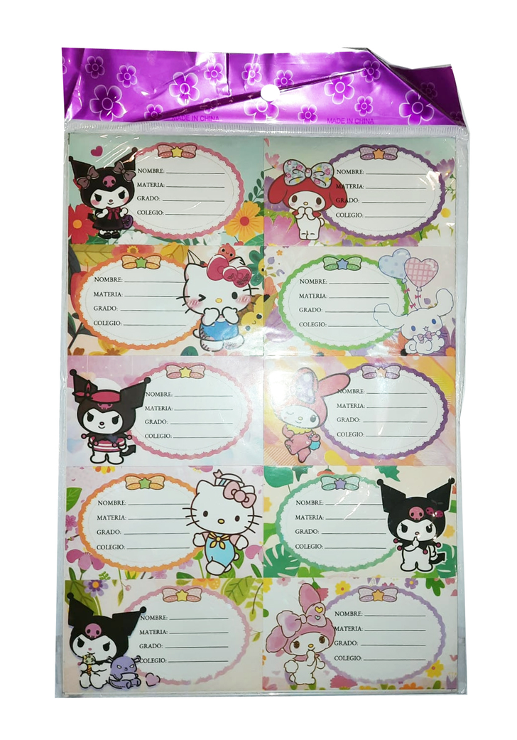 Rótulos EM Mediano plancha 10 etiquetas - ESTELA MONTENEGRO LIBRERÍAS ...