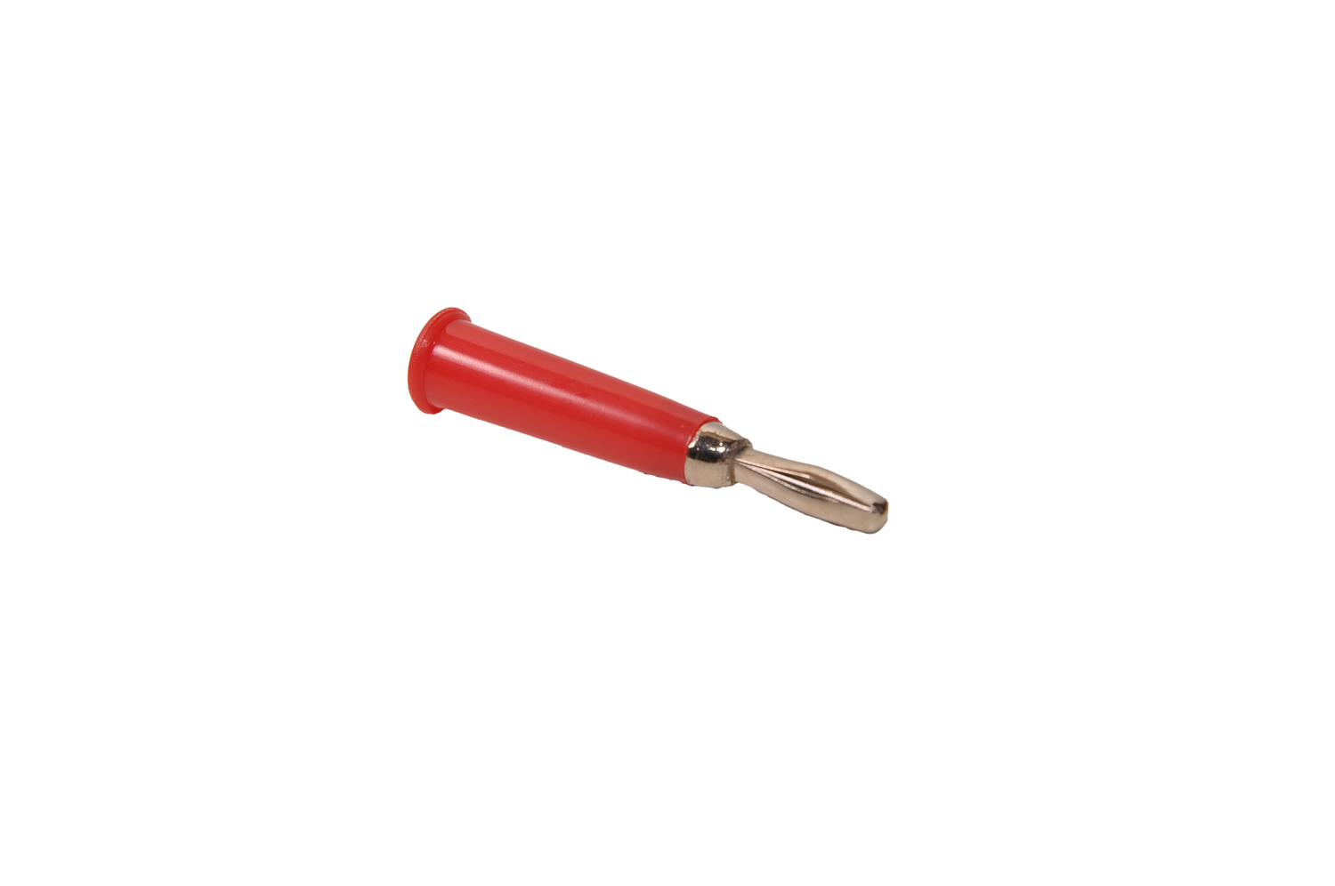 CONECTOR BANANA PLUG ROJO - DAYTON
