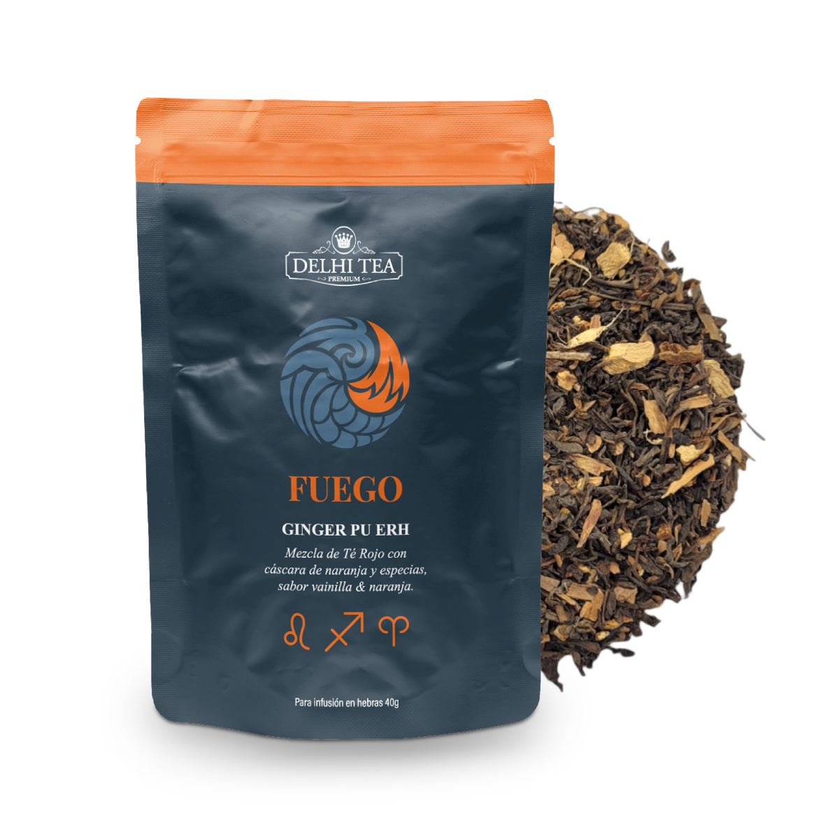 FUEGO - GINGER PU ERH X 40 G DOYPACK - TIENDA VIDA + | Portal mayorista ...