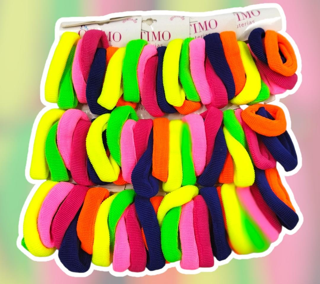 COLITAS DE PELO PACK DE 12 BLISTER - FUNNY MAS