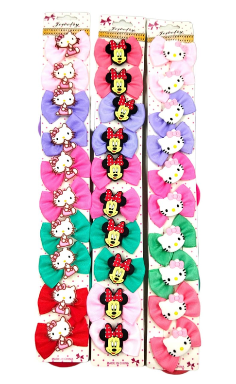 5 PARES DE COLITA PARA PELO - FUNNY MAS