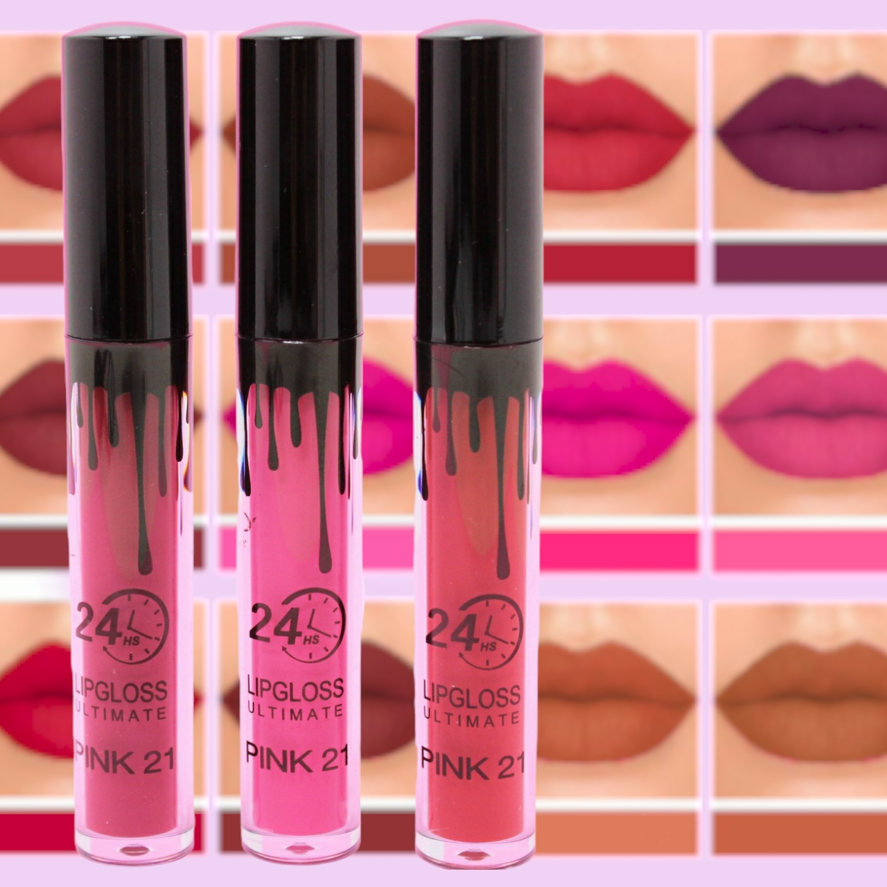 Brillo Labial "Lip Gloss"- Pink 21 - LA COSMETICA