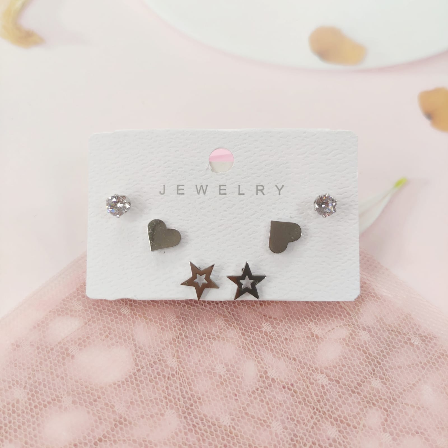 Set Aritos x3 - LA COSMETICA