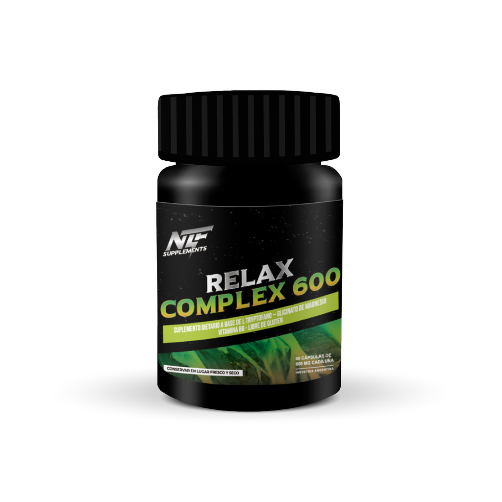 RELAX COMPLEX X 60 CÁPSULAS DE 600 MG - EPIGENETIC LAB MAYORISTAS