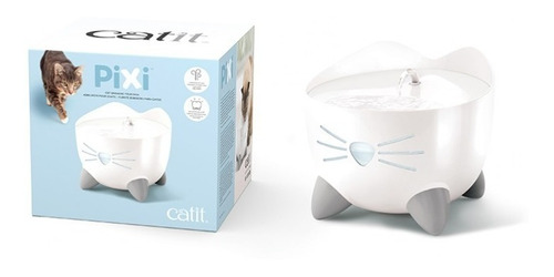 Fuente Bebedero Automatico Premium Para Gato Pixi Catit 2.5l ...