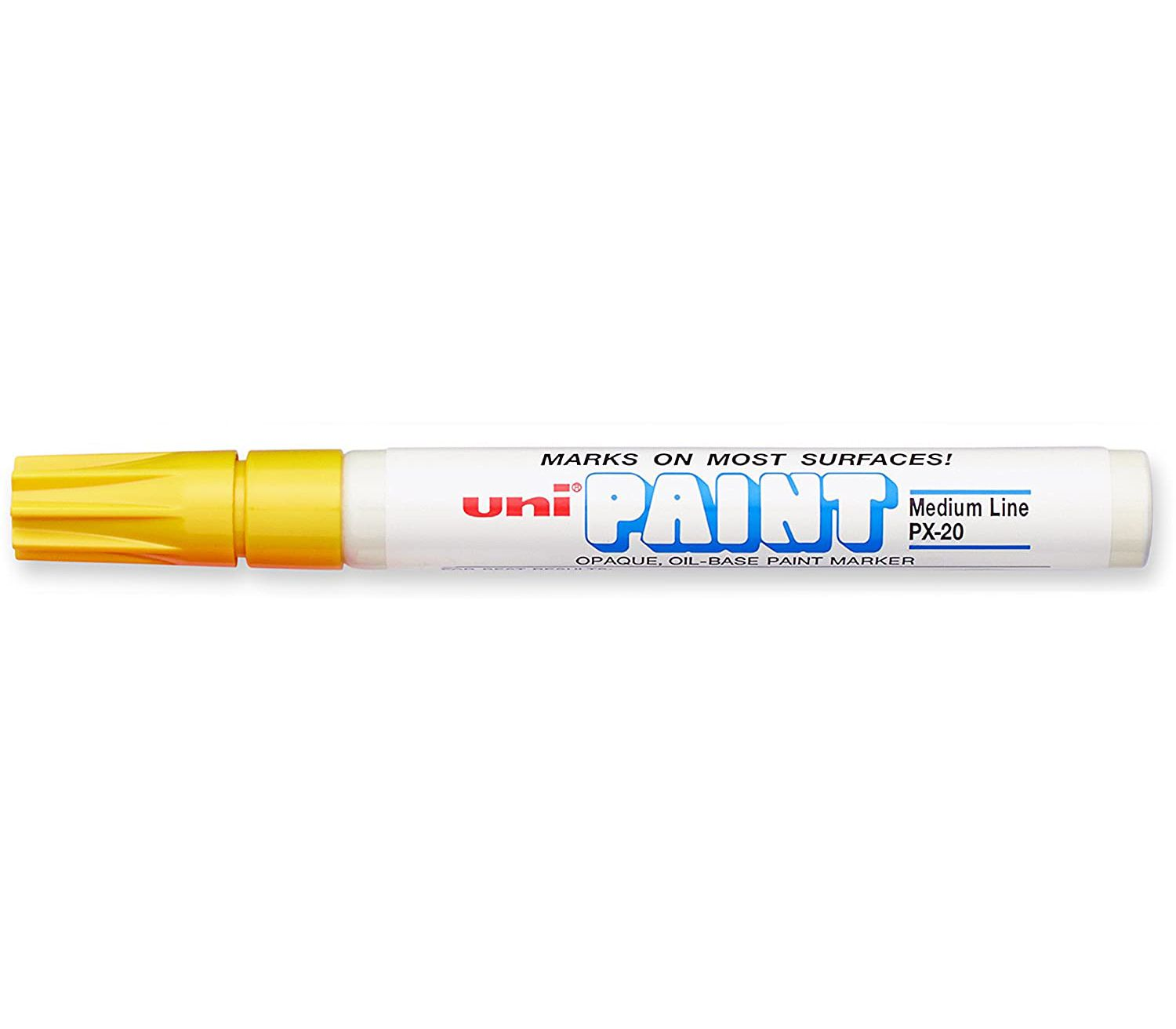 MARCADOR MITSUBISHI UNI PAINT AMARILLO PX-20 - COMERCIAL SUMA