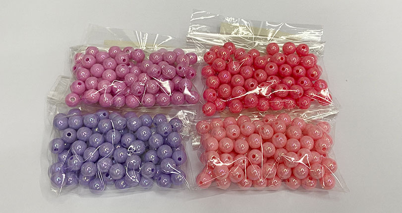 Bolitas Lisas TORNASOLADAS 8mm - Insumos Bijou