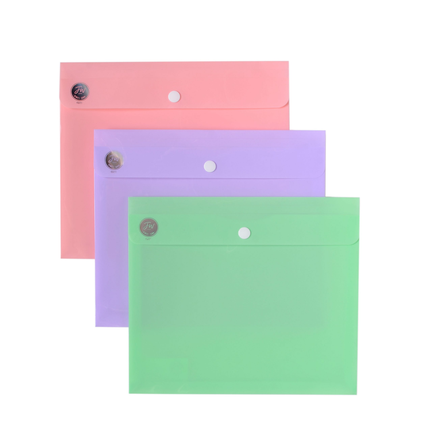 Sobre pvc FW apaisado pastel c/broche 6911 - ESTELA MONTENEGRO ...