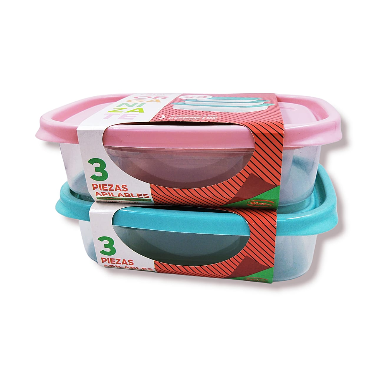 TUPPER SET 3 UNID. - FUNNY MAS