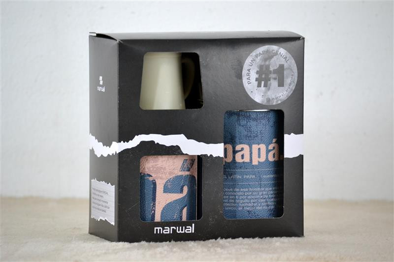 KIT MATERO EN CAJA DIA DEL PADRE - PAPA DICCIONARIO - FISBON DISTRIBUIDORA